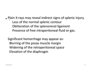 splenic trauma imaging modalities. .pptx