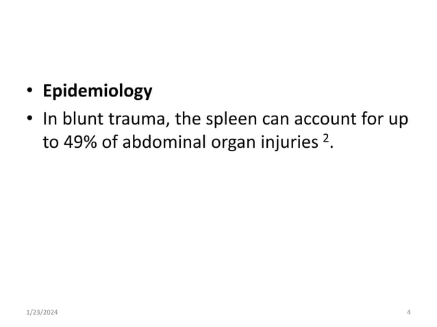 splenic trauma imaging modalities. .pptx