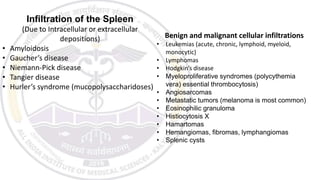 approach to splenomegaly | PPTX