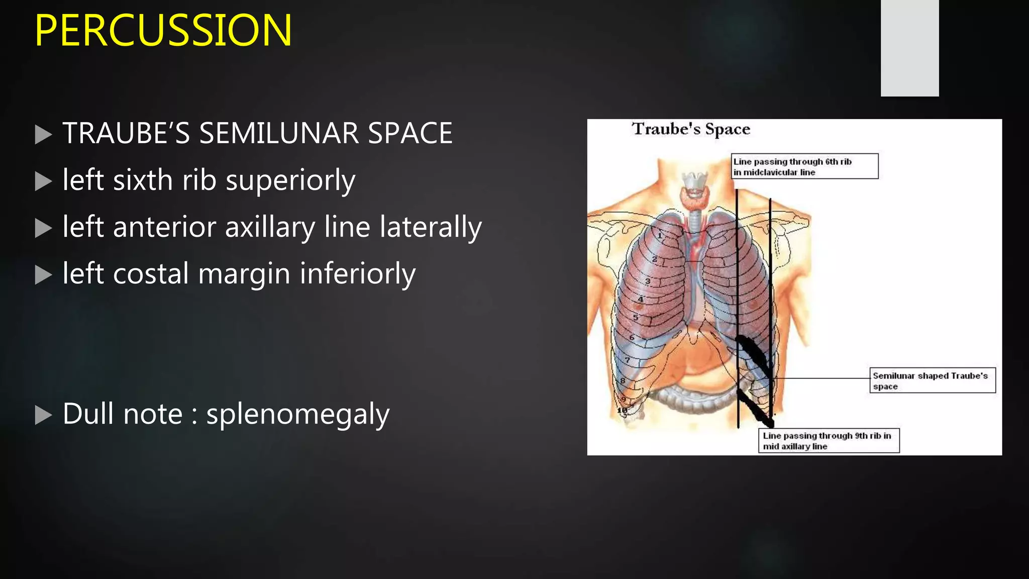 Splenomegaly : causes , clinical approach and examination | PPTX