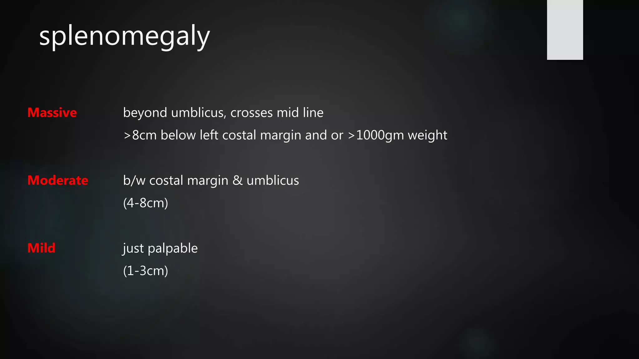 Splenomegaly : causes , clinical approach and examination | PPTX