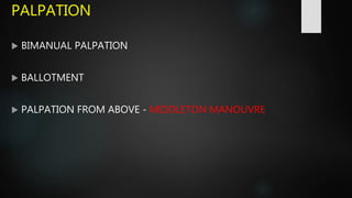 Splenomegaly : causes , clinical approach and examination | PPTX