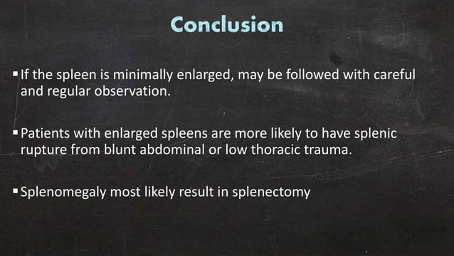 Splenomegaly | PPTX | Digestive Disorders | Diseases and Conditions