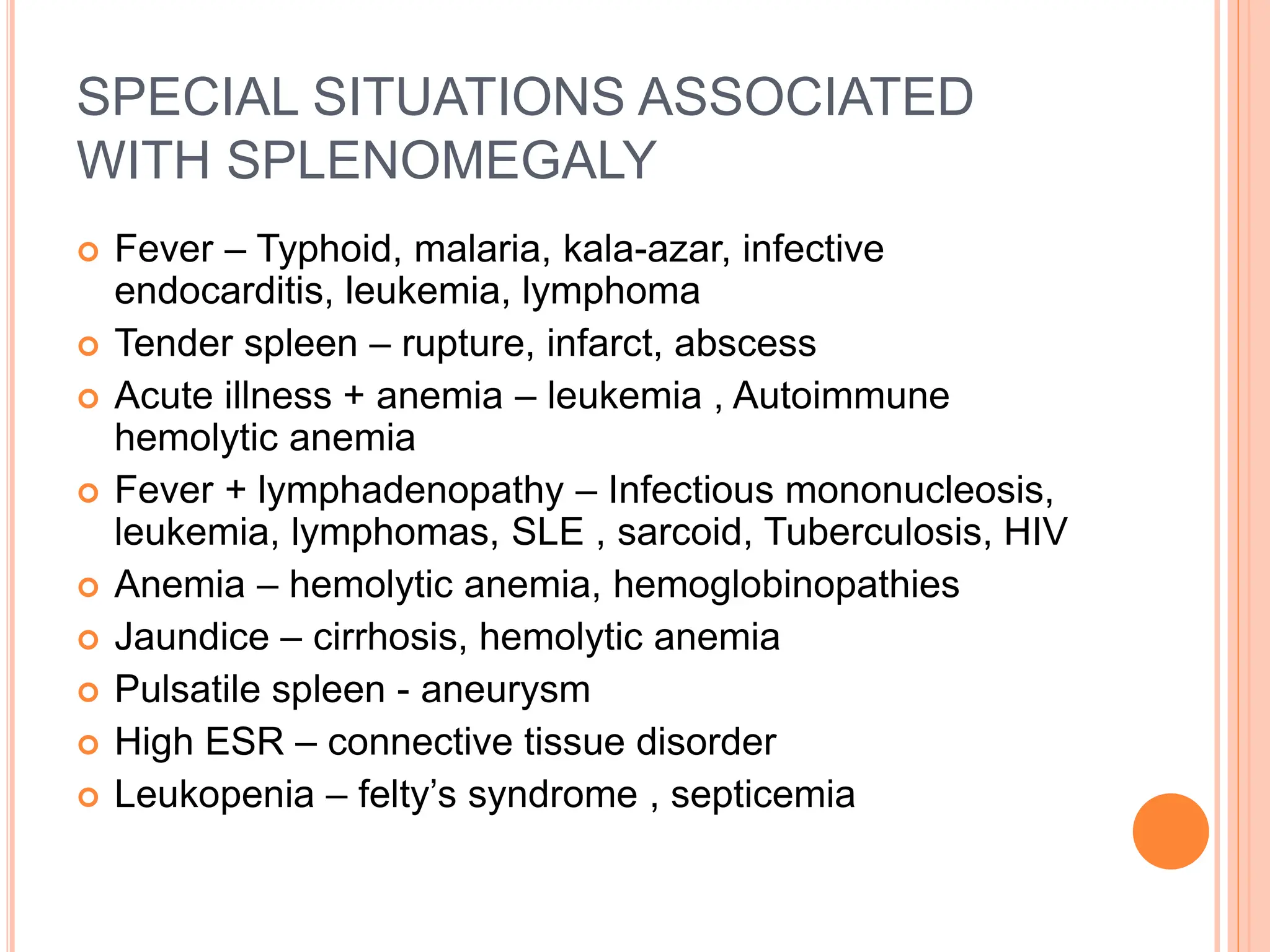 SPLEEN ANATOMY,FUNCTIONS,EXAMINATION & APPROACH TO SPLENOMEGALY | PPTX