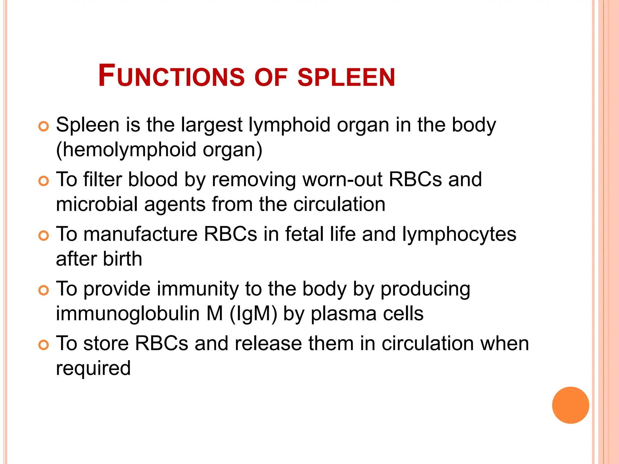 SPLEEN ANATOMY,FUNCTIONS,EXAMINATION & APPROACH TO SPLENOMEGALY | PPTX
