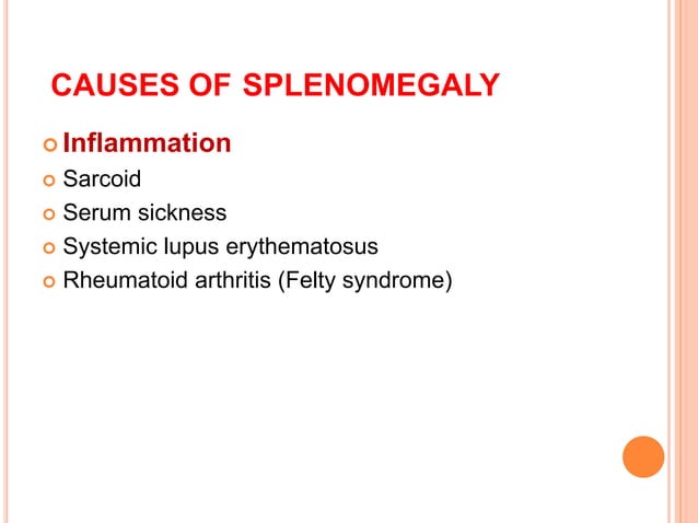 SPLEEN ANATOMY,FUNCTIONS,EXAMINATION & APPROACH TO SPLENOMEGALY | PPTX ...