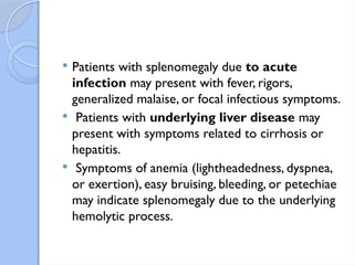 SPLENOMEGALY PRESENTATION FINAL PRESENTATION.pptx