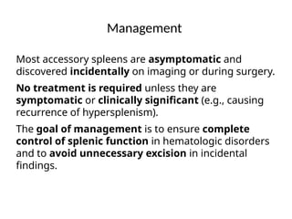 SPLENUNCULI (anatomy, physiology, pathology and management) | PPTX