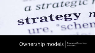 Ownership and asset management | PPT