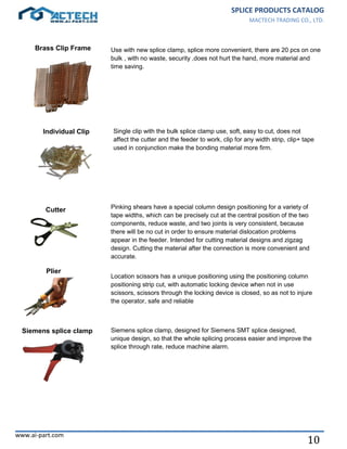 MT Series Splice Products | PDF | Cameras and Camcorders | Consumer ...