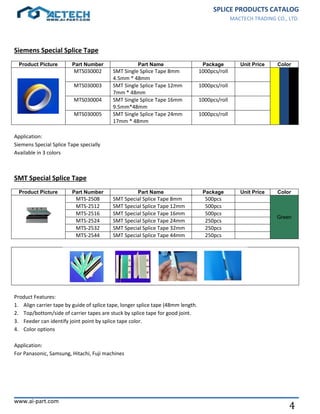 MT Series Splice Products | PDF