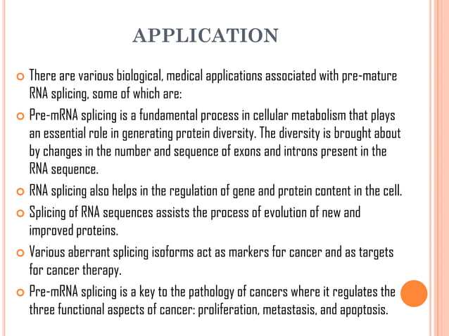 RNA Splicing | PDF | Programming Languages | Computing