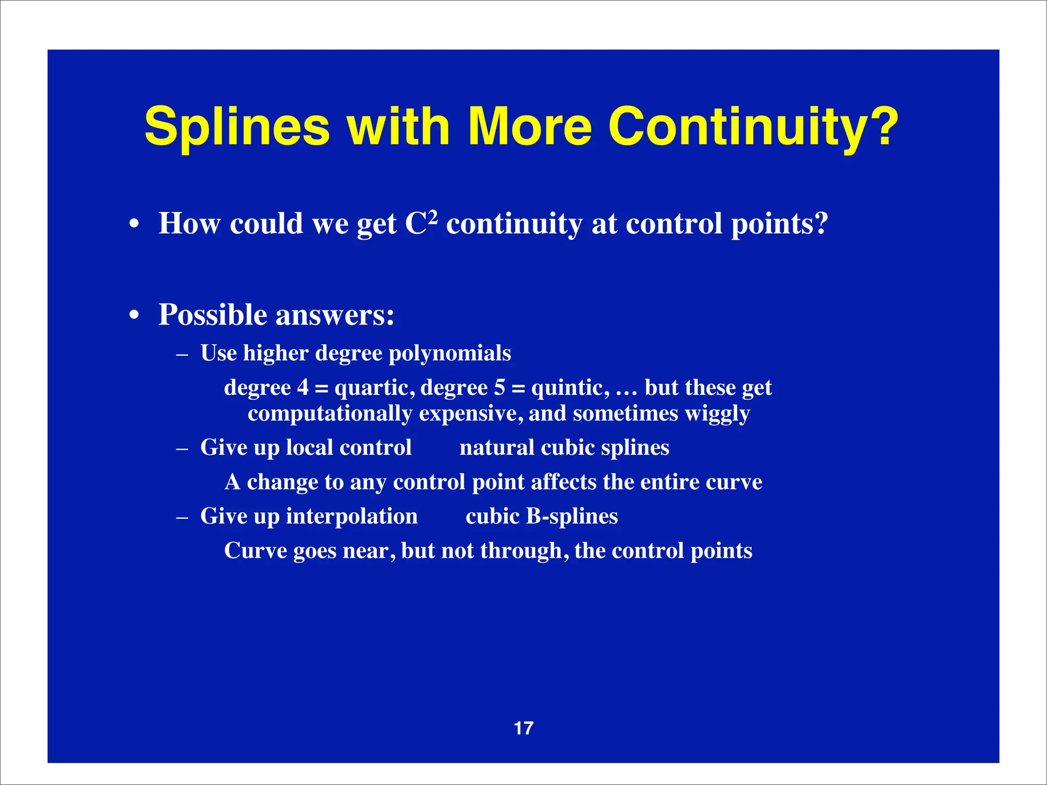 spline1.pdf computer graphics cad software | PPT