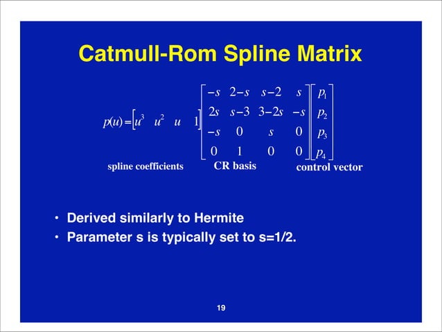 spline1.pdf computer graphics cad software | PPT