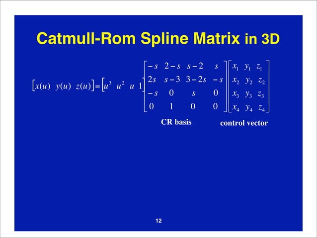 spline1.pdf computer graphics cad software | PPT