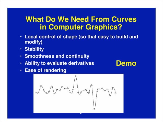 spline1.pdf computer graphics cad software | PPT