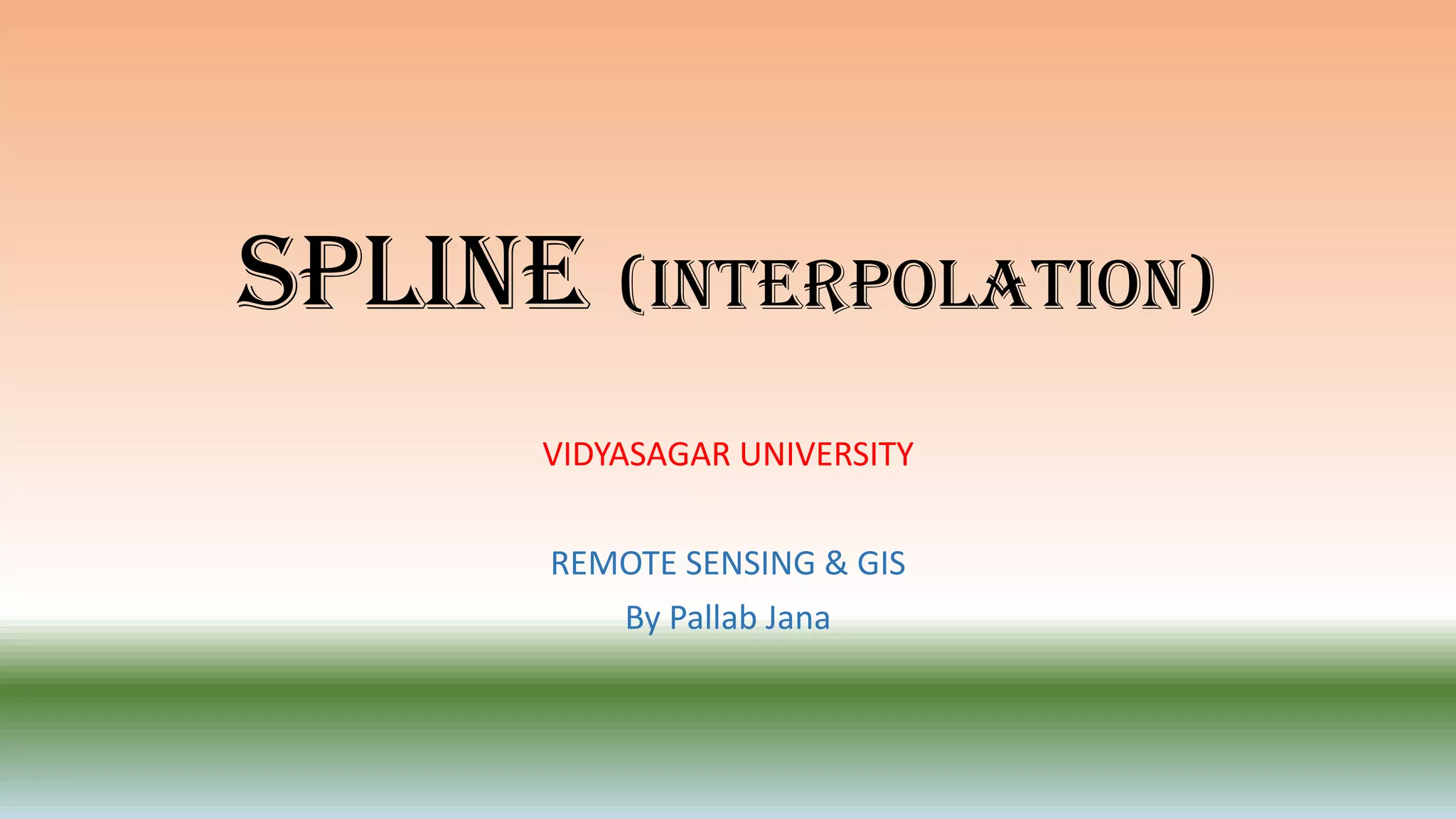 Spline (Interpolation) | PDF