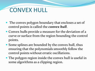 Spline representations | PPTX