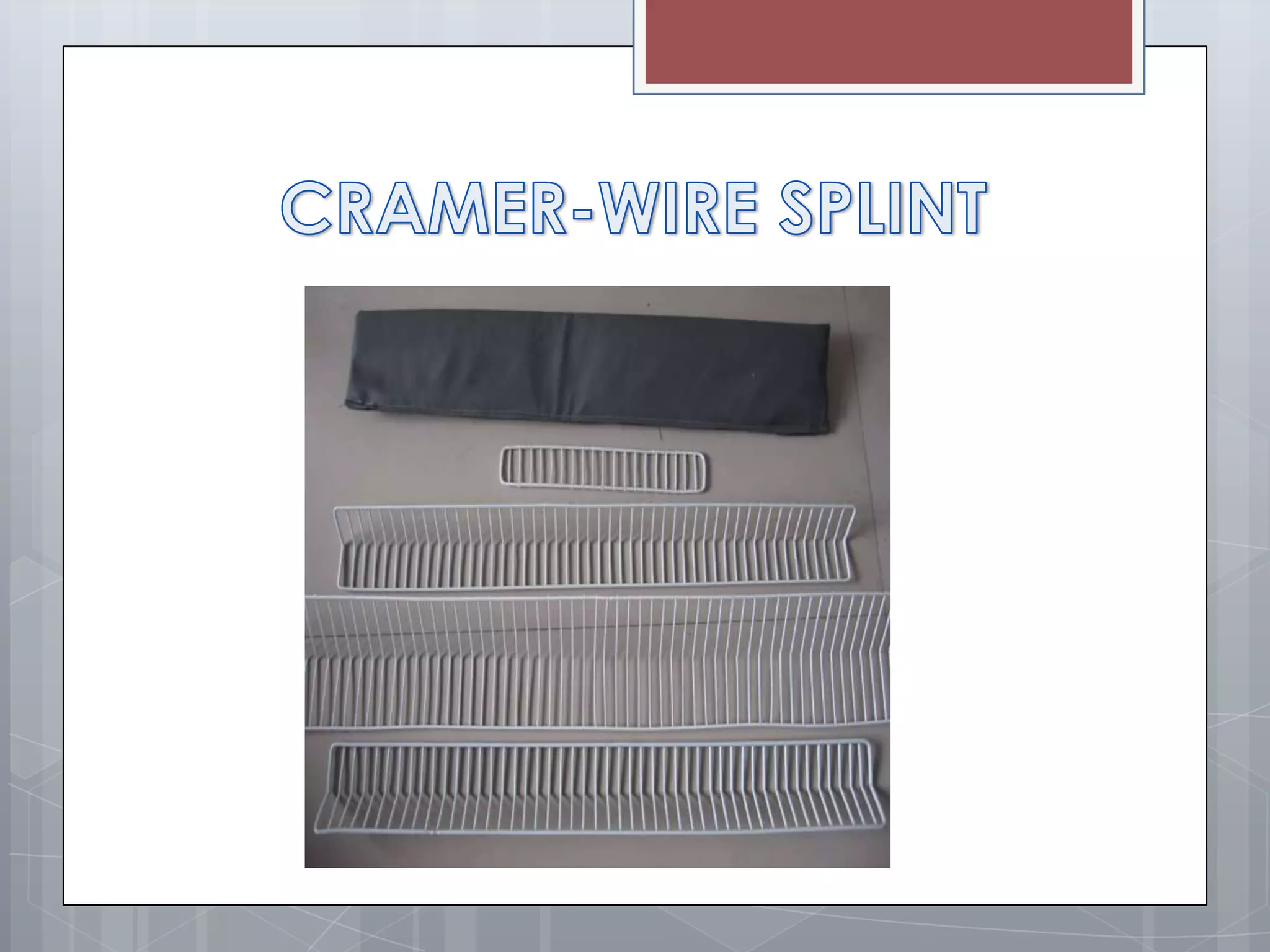 Splint and tractions | PPTX