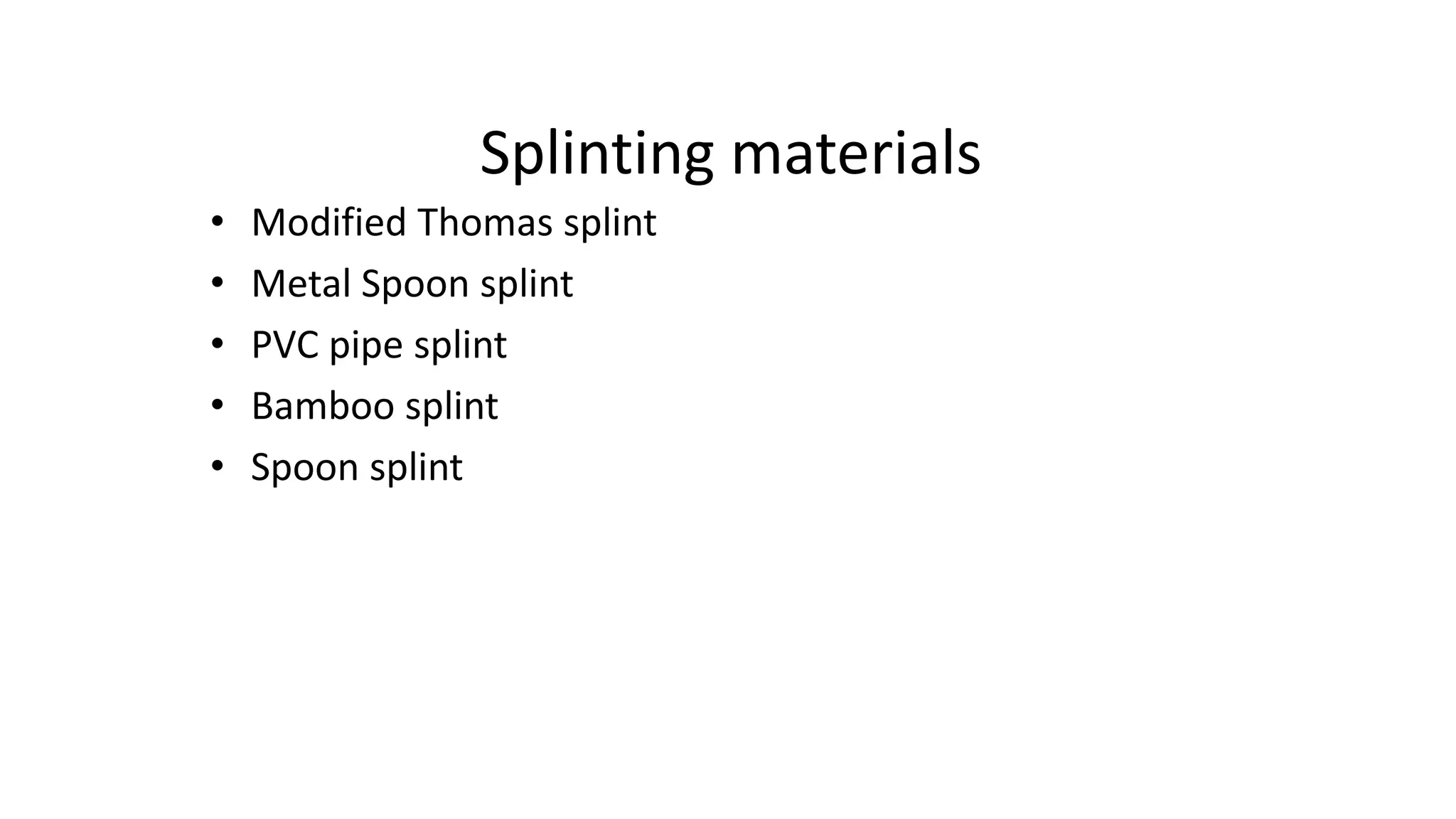 Splint and cast orthopedic surgery | PPTX