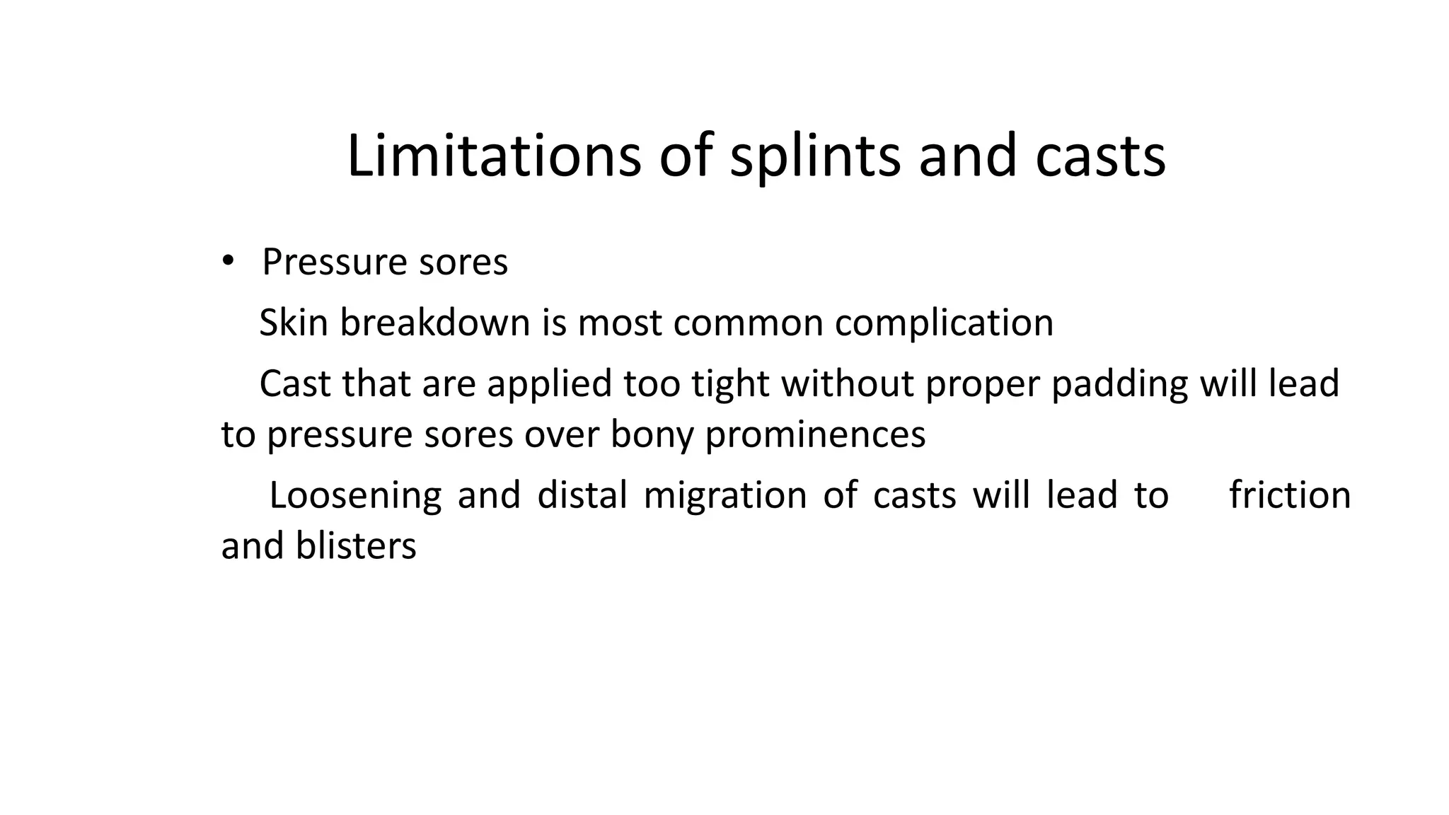 Splint and cast orthopedic surgery | PPTX
