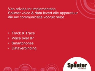 Splinter Presentation | PPS