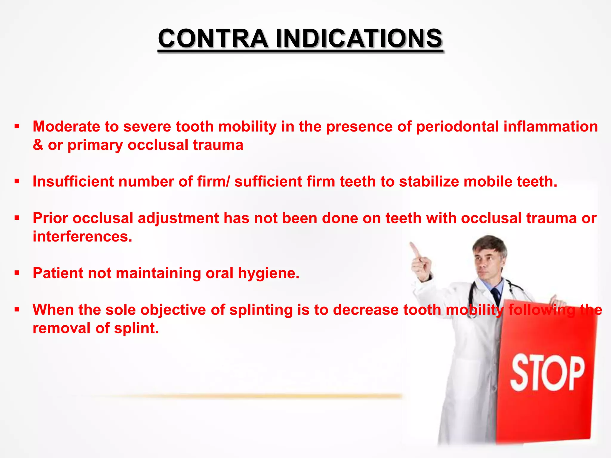 Splinting of teeth in periodontics | PPTX