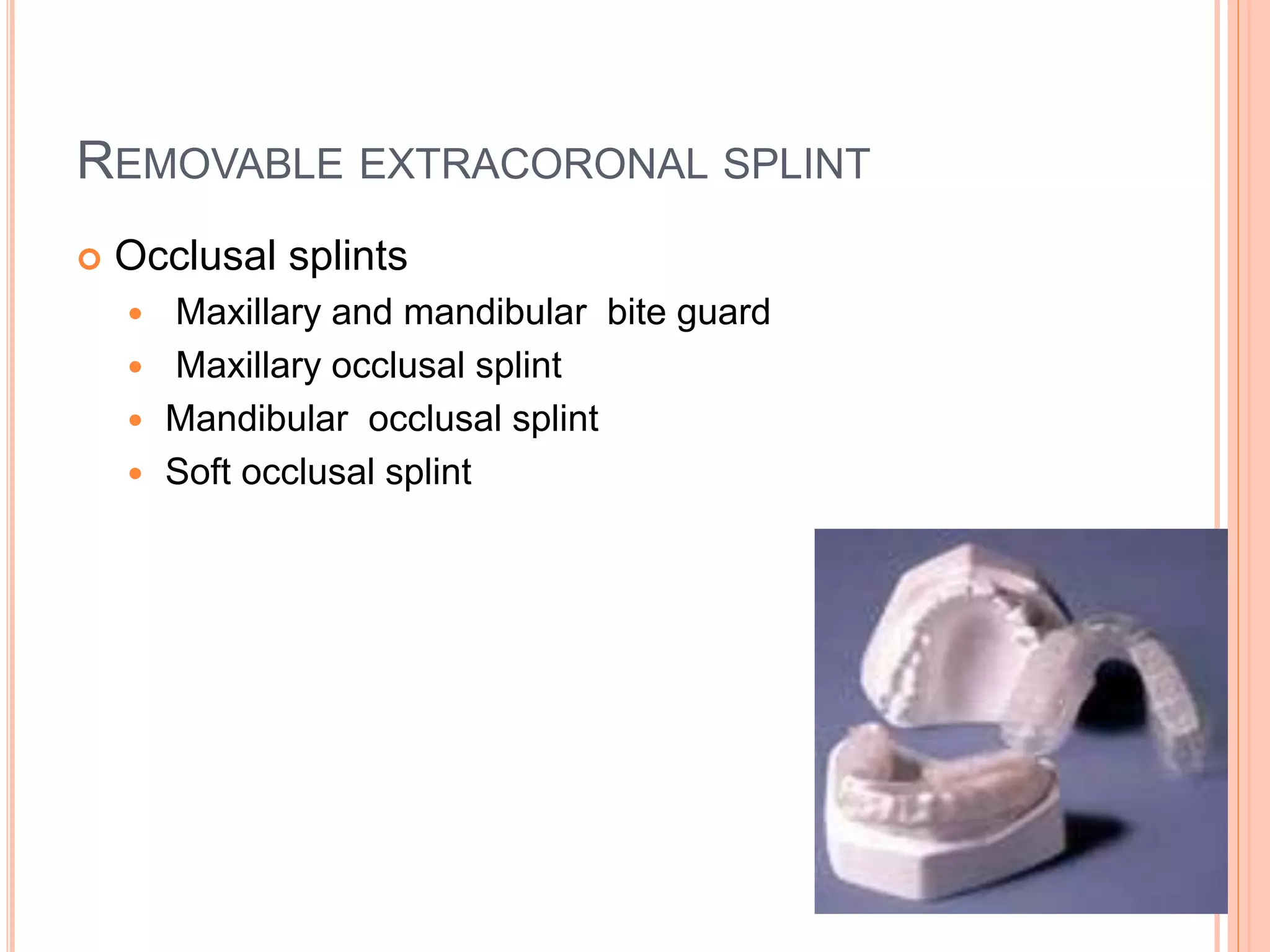 Splinting | PPTX