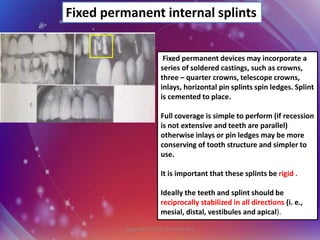 Splinting | PPTX