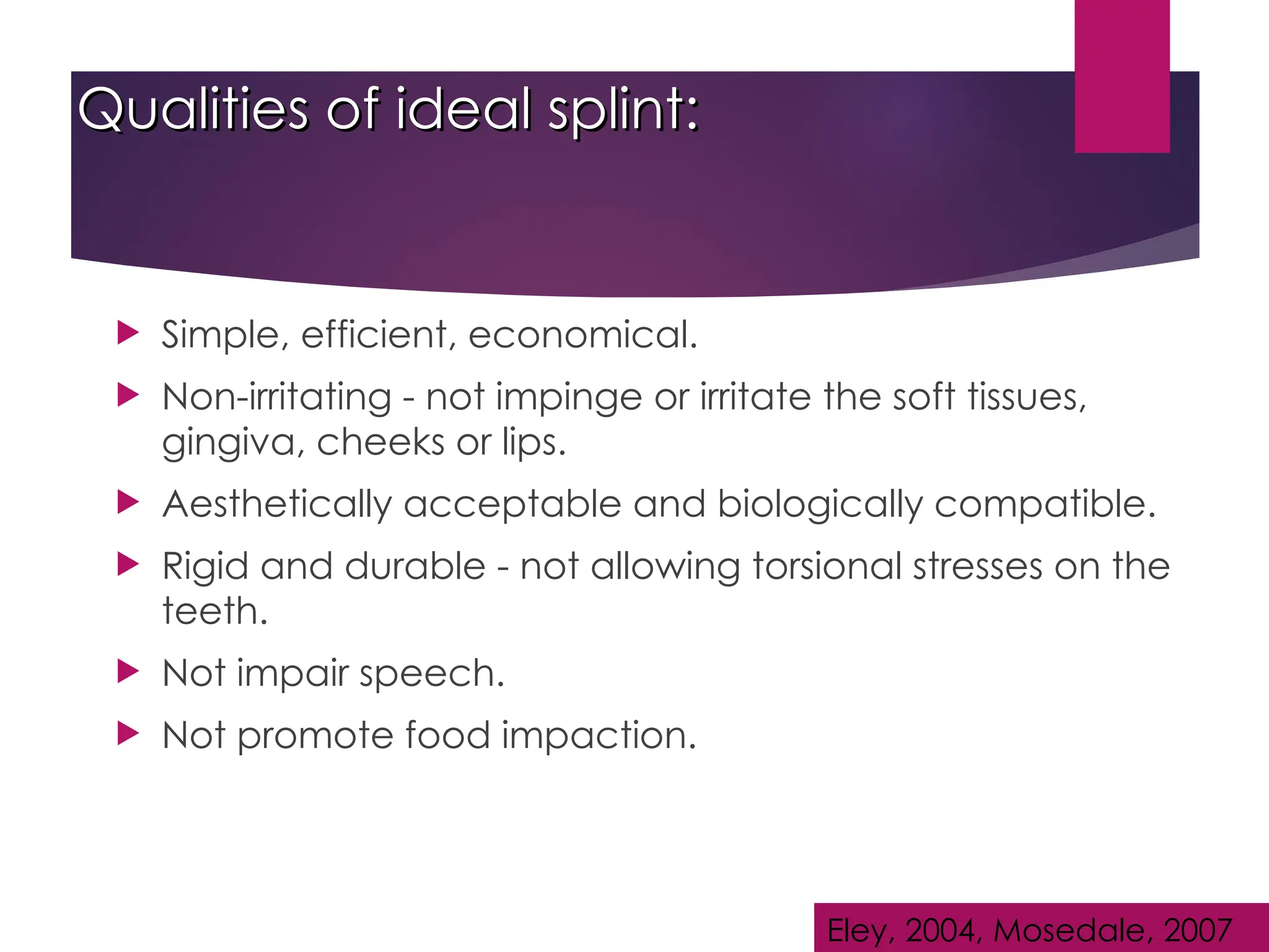 Splinting procedure and steps in dentistry. | PPT