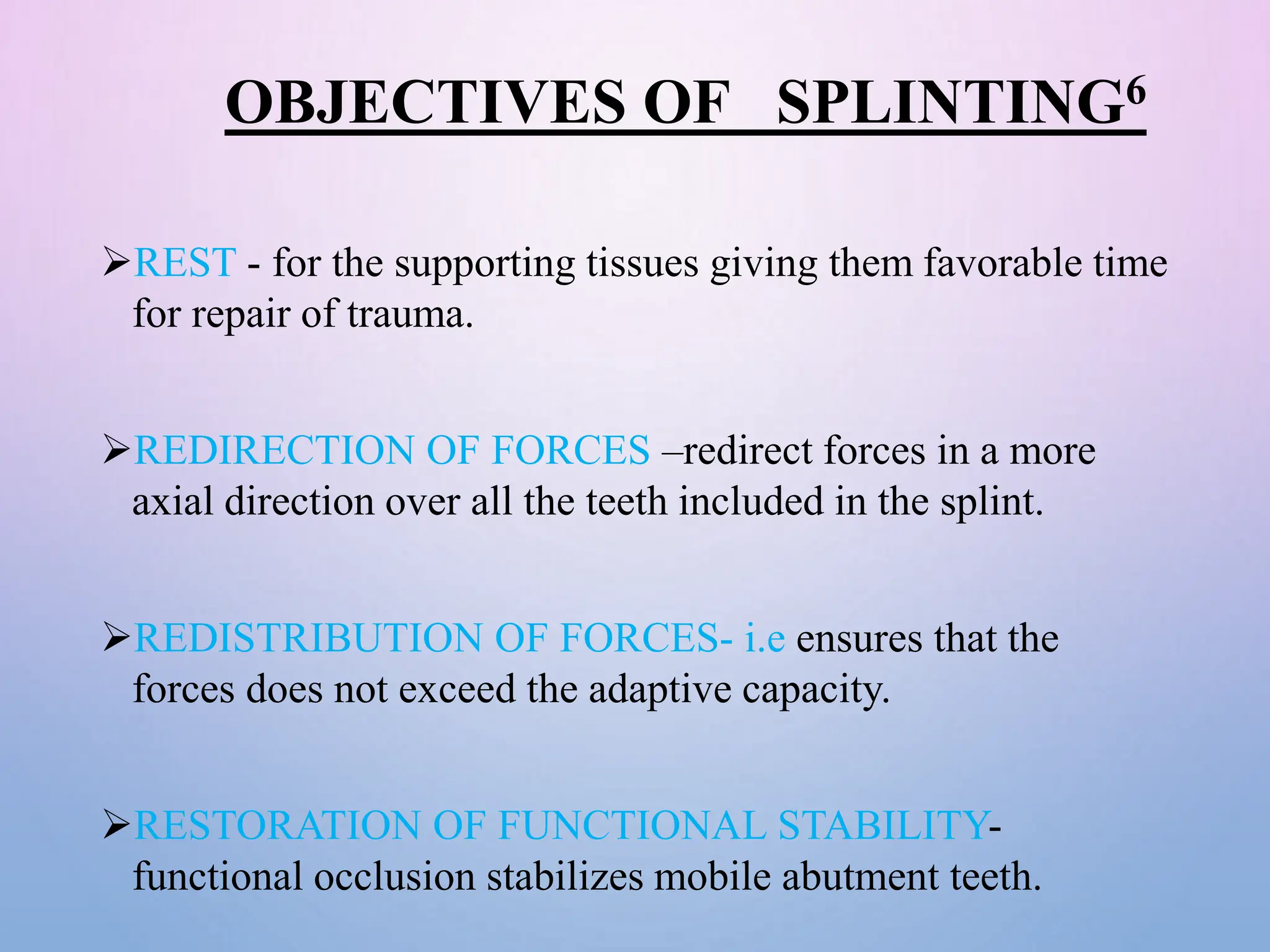 SPLINTING-MATERIALS AND TECHNIQUES final.pptx