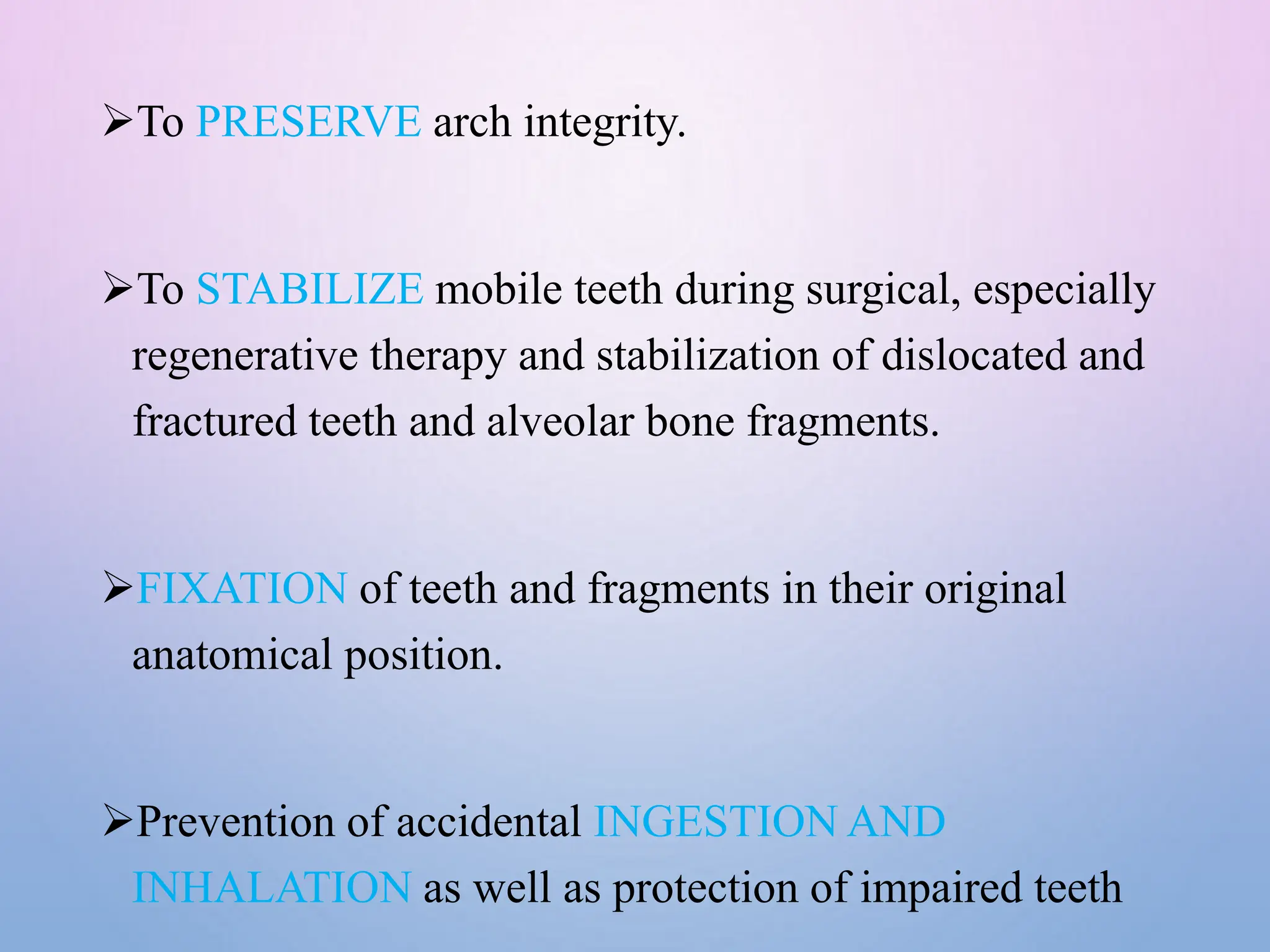 SPLINTING-MATERIALS AND TECHNIQUES final.pptx