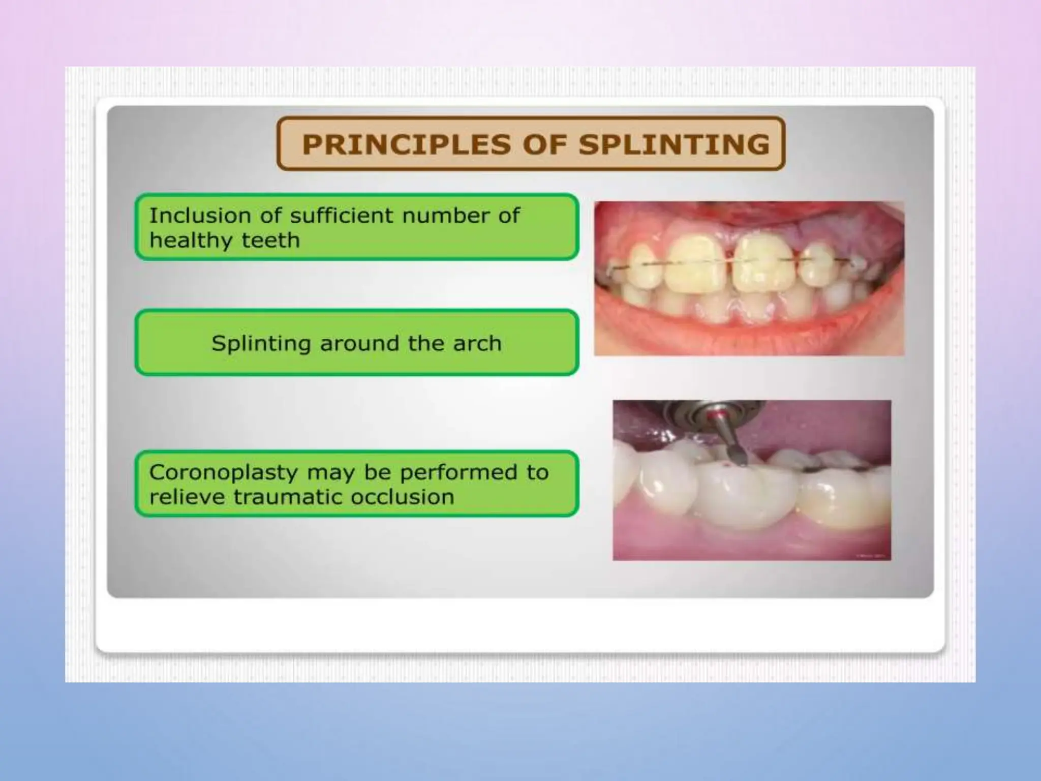 SPLINTING-MATERIALS AND TECHNIQUES final.pptx
