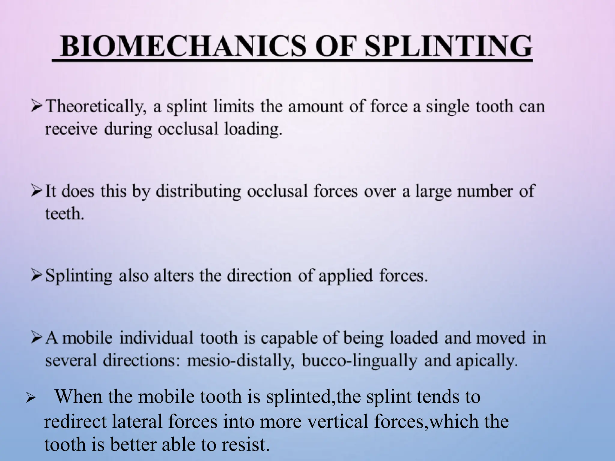 SPLINTING-MATERIALS AND TECHNIQUES final.pptx