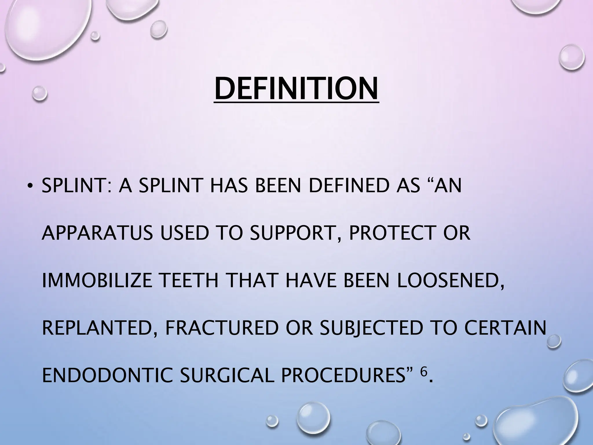 SPLINTING-MATERIALS AND TECHNIQUES final.pptx