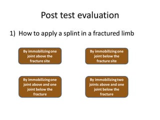 SPLINTING IN ORTHOPAEDICS.explains about various spilint | PPT