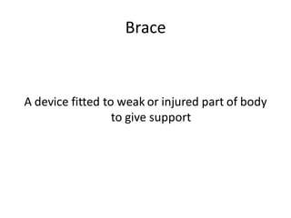 SPLINTING IN ORTHOPAEDICS.explains about various spilint | PPT