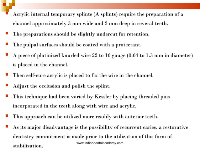 Splinting part2 /certified fixed orthodontic courses by Indian dental ...