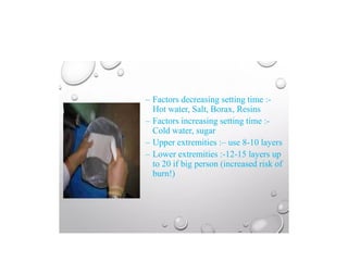 SPLINTING TECHNIQUES.pptx orthopaedics ppt | PPTX