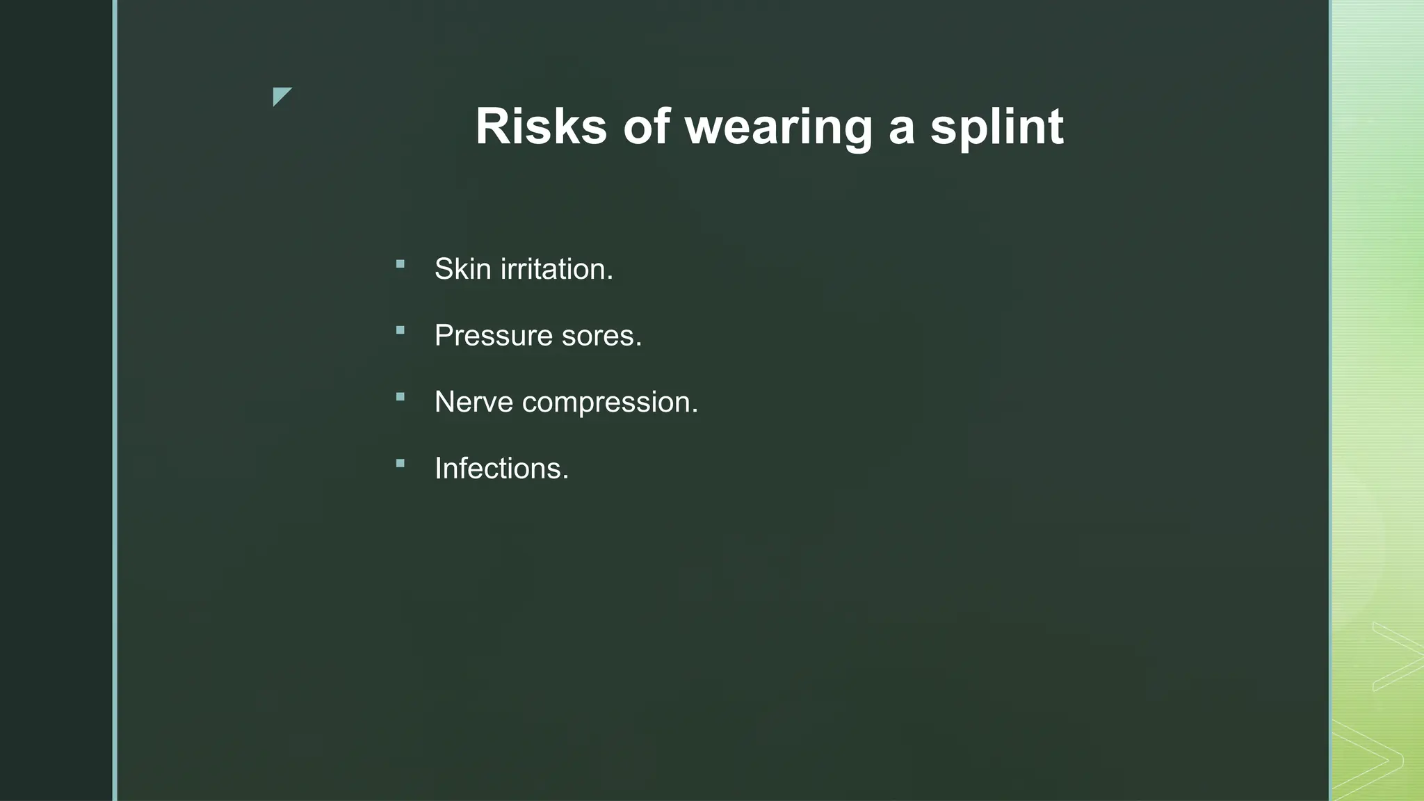 Various types of splints and basic PPT.. | PPT | Free Download
