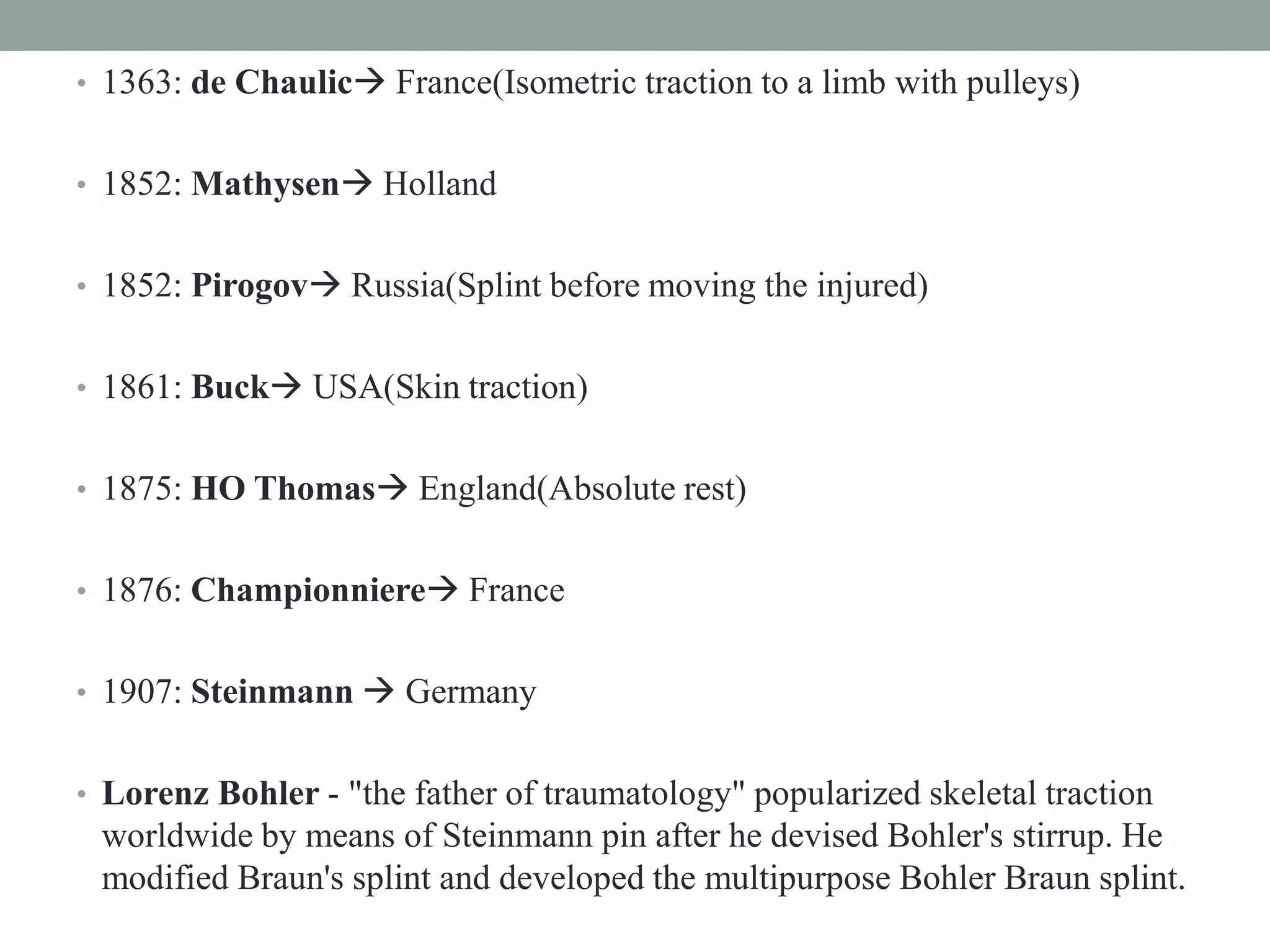 Splints and tractions | PPTX