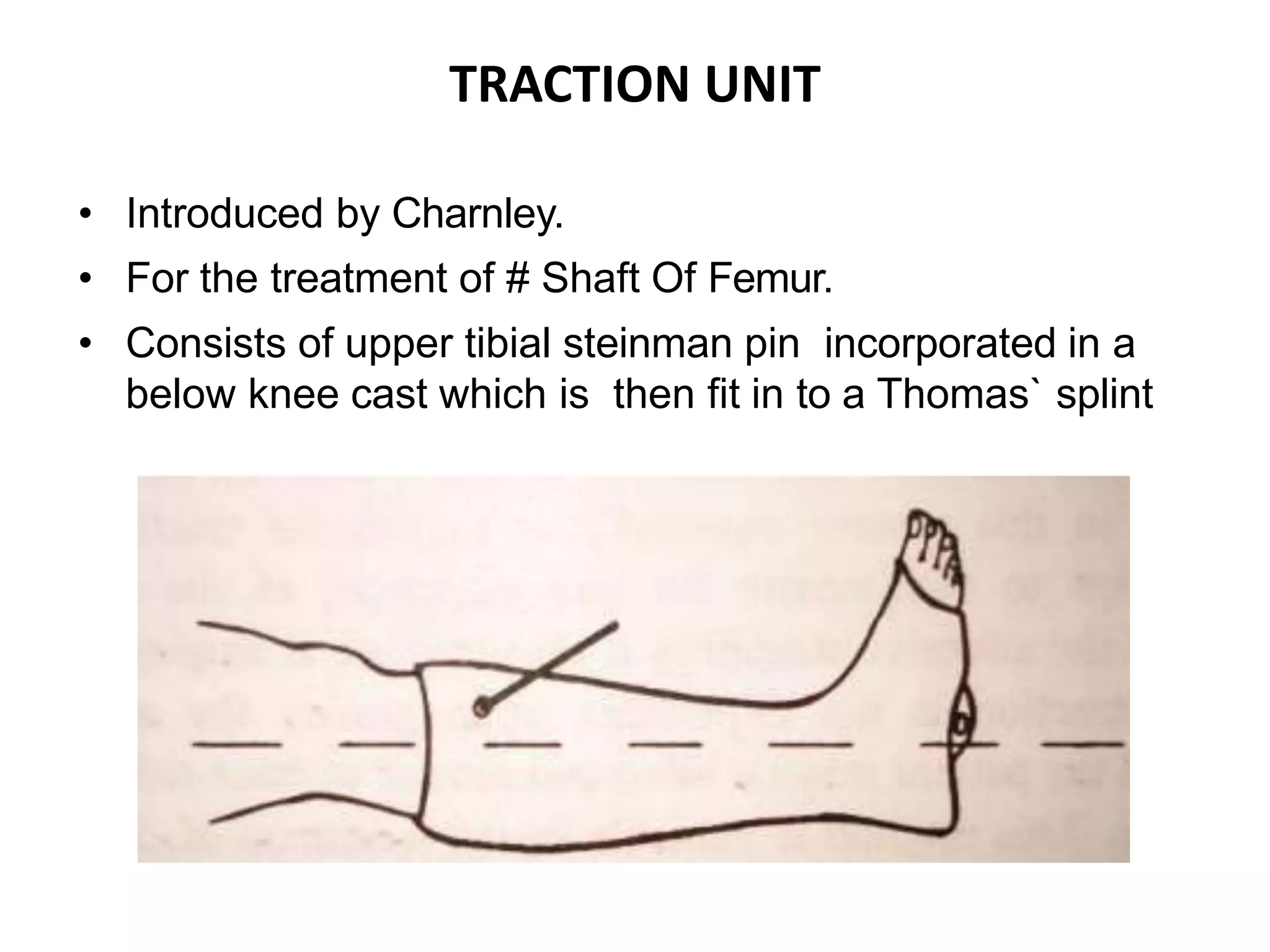 SPLINTS AND TRACTIONS IN ORTHOPAEDICS BY DR ATUL.pptx