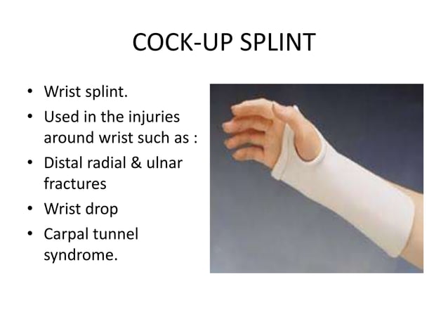 Splints and tractions in orthopedics | PPTX | First Aid | Injuries