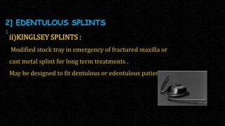 splints .pptx
