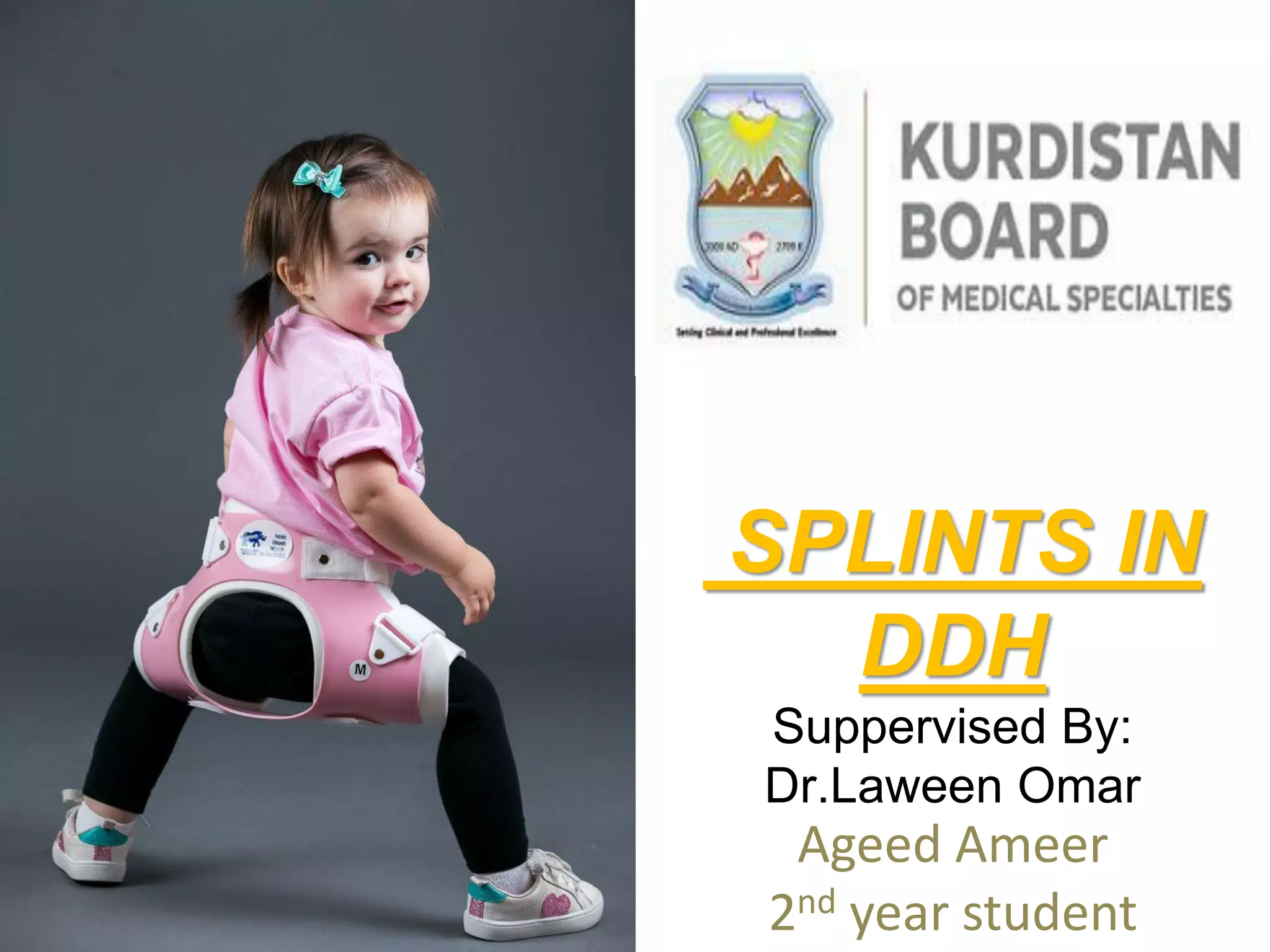 Splints in DDH | PDF