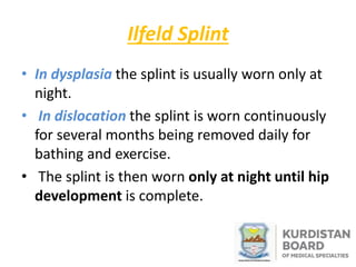 Splints in DDH | PDF