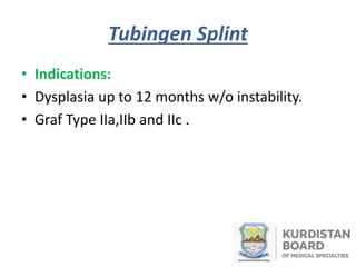 Splints in DDH | PDF