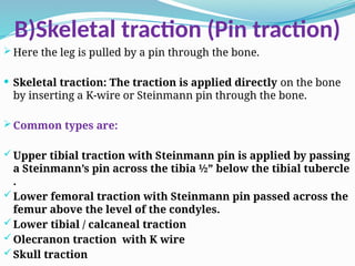 splints & tractions IN ORTHOAPAEDIC PRACTICE .pptx