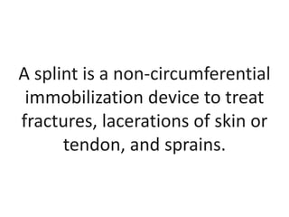 splint the children.ppt