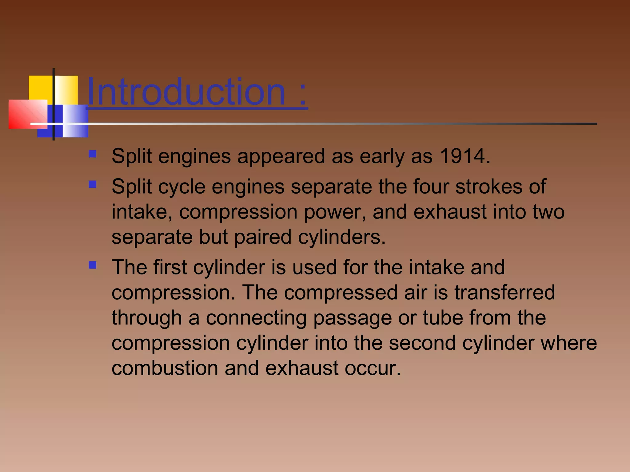Split engine | PPT